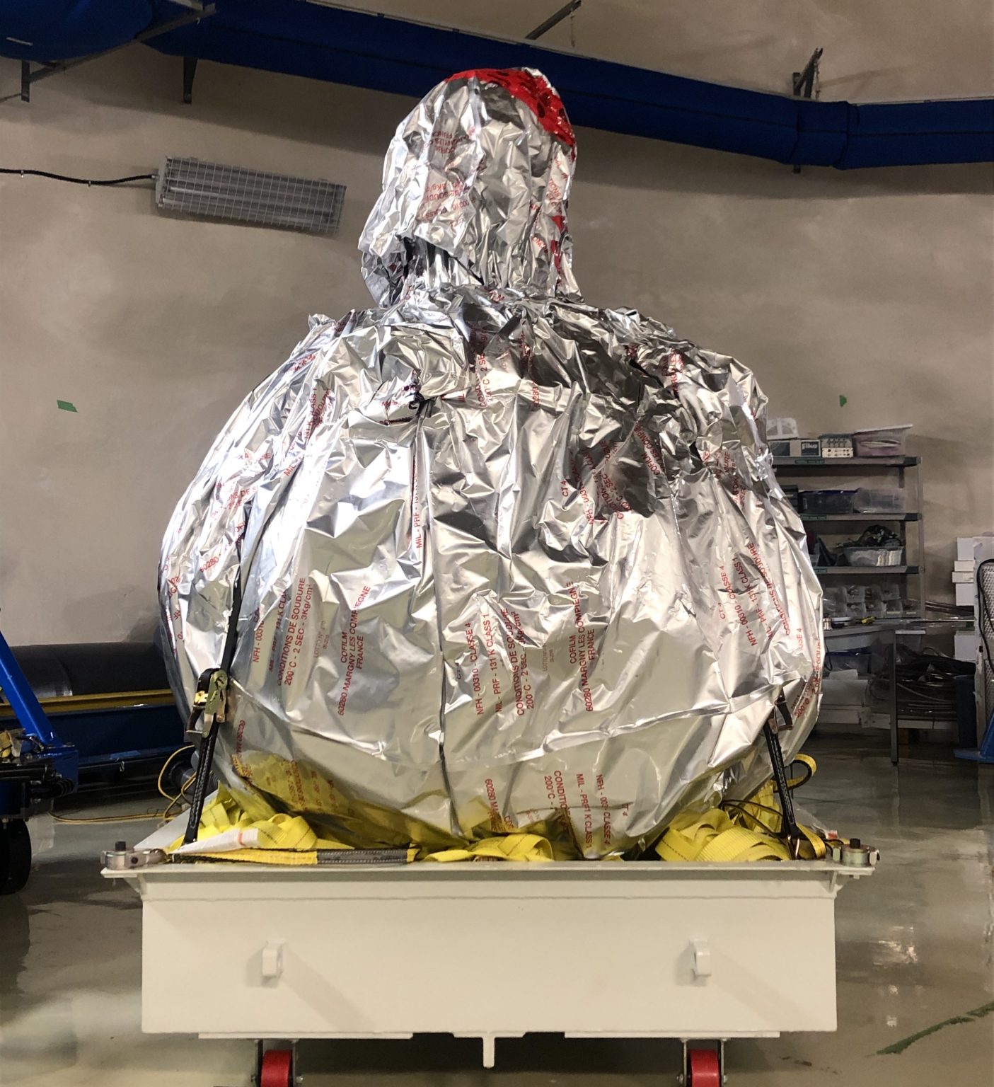 NEWS-G detector arrives at SNOLAB | SNOLAB