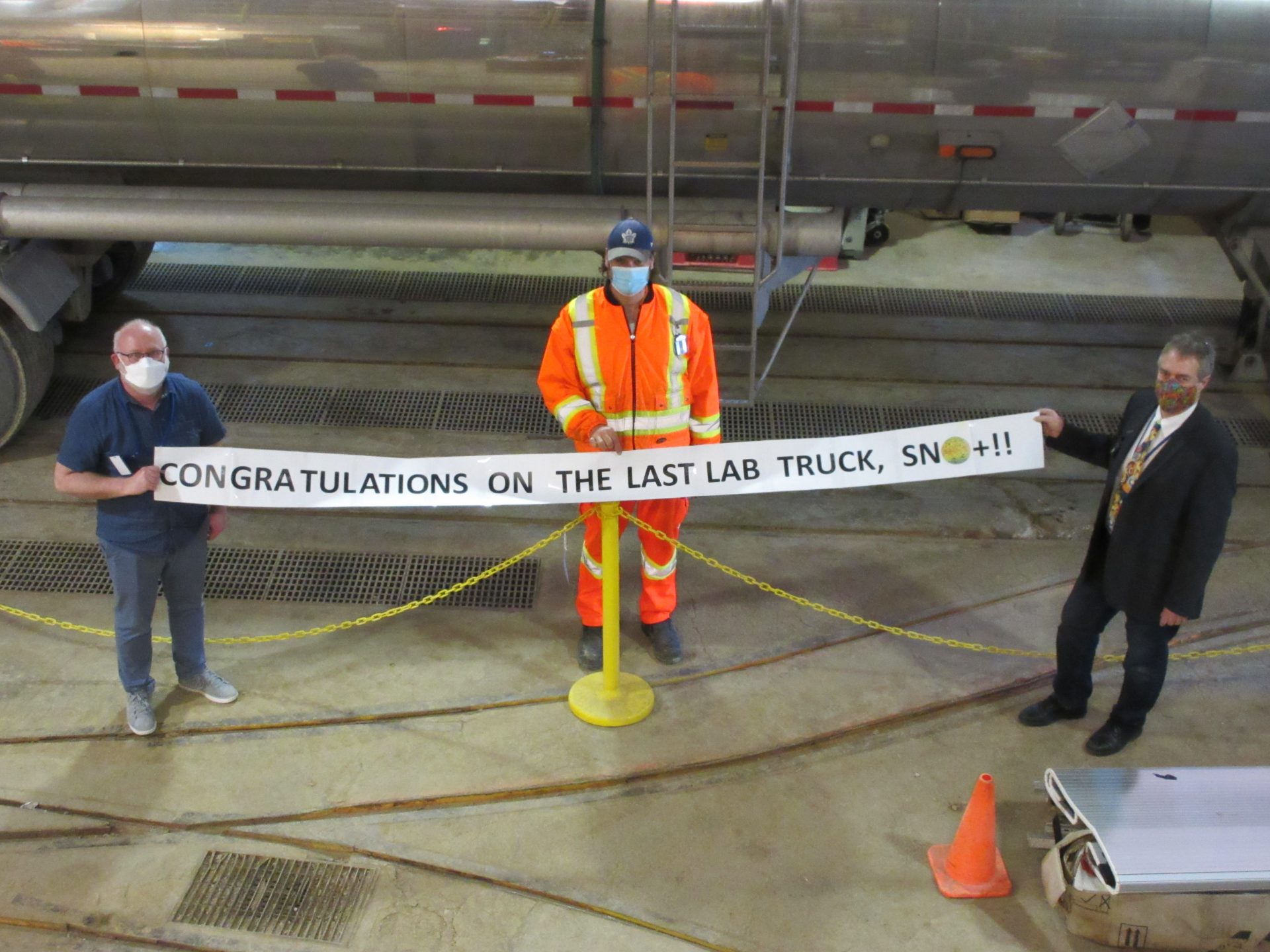 SNO+ completes LAB fill | SNOLAB