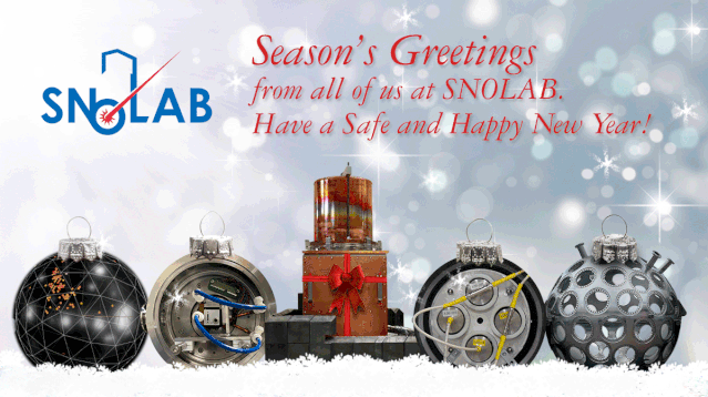 Season’s Greetings from SNOLAB | SNOLAB