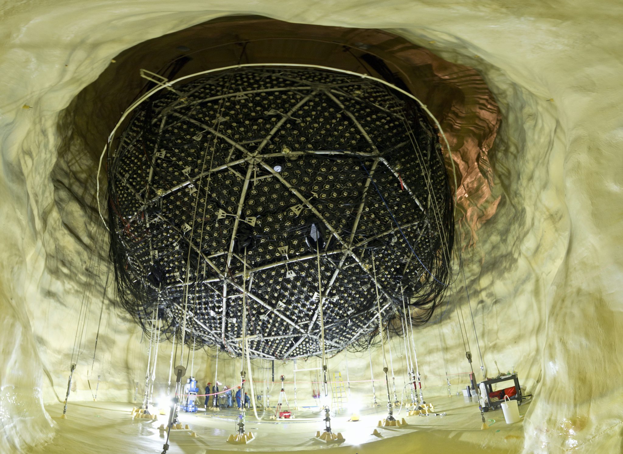 SNO+ captures first reactor neutrinos detected by water | SNOLAB