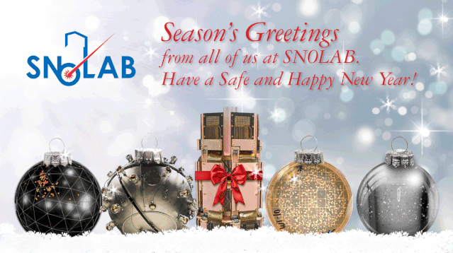 Season’s Greetings from SNOLAB | SNOLAB